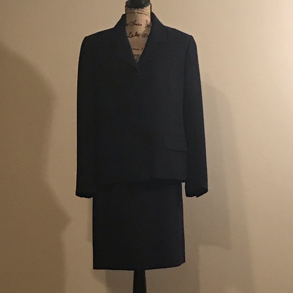 Casual Corner | Other | 3 Piece Boring Navy Blue Suit | Poshmark
